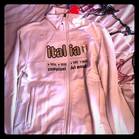 Puma | Jackets & Coats | Italia Zip Up | Poshmark